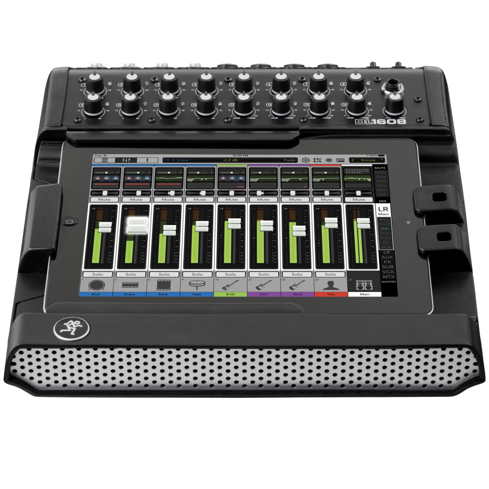 Mackie DL1608 Live Mixer Audio Visual Specialists Mackie DL1608 Live Mixer Audio Visual Specialists