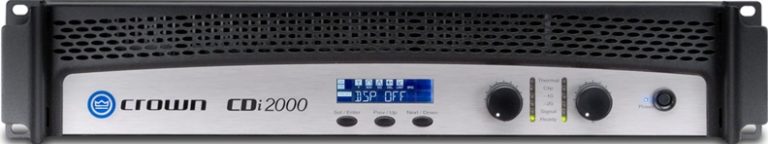 Power Amplifier Crown CDi2000 two channel with digital processor